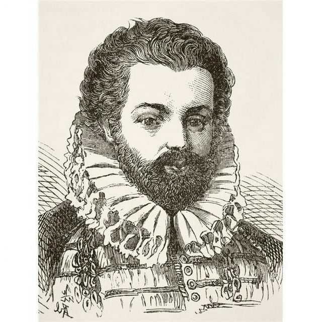 Sir Christopher Hatton 1540 To 1591 English Politician Lord Chancellor ...