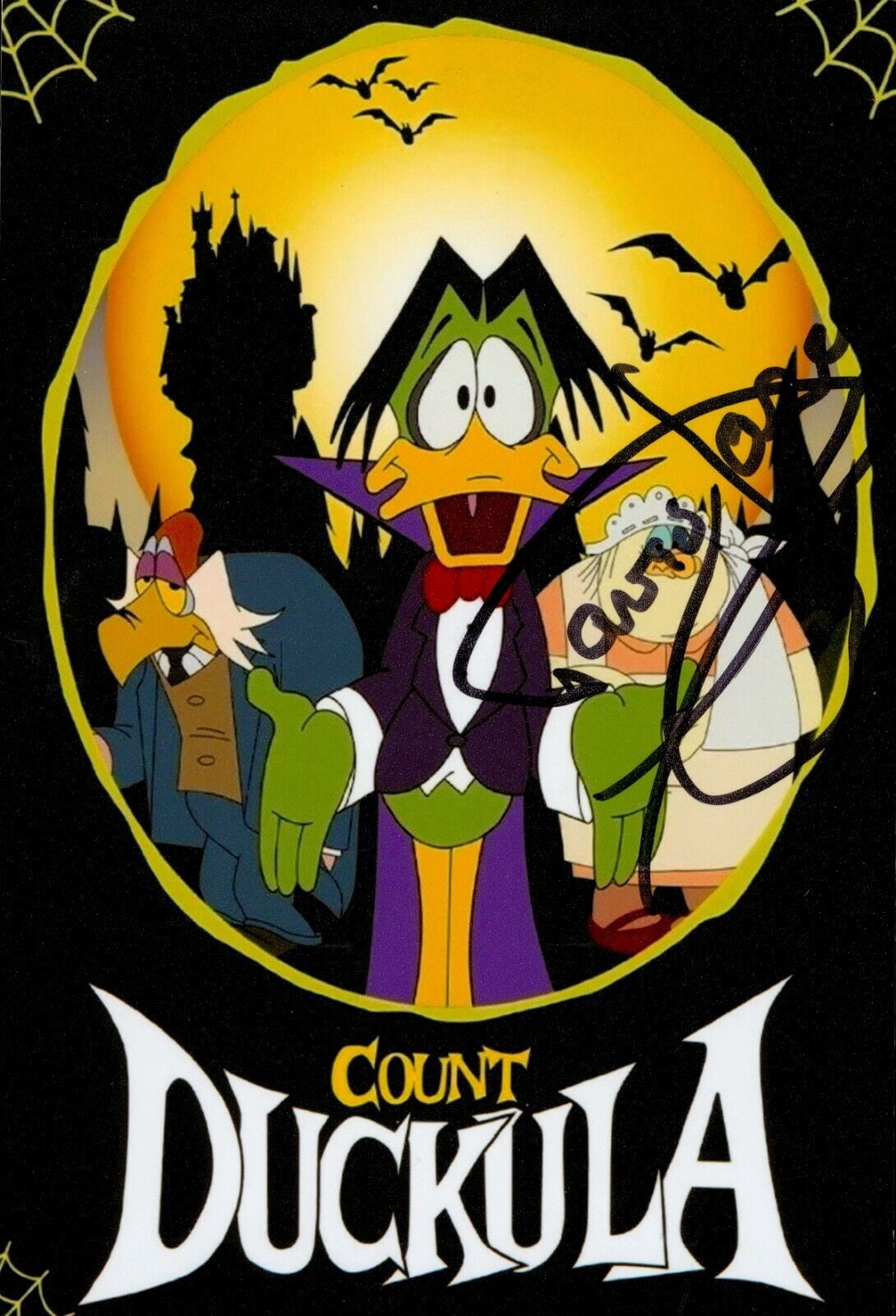 Sir David Jason Signed 6x4 Photo Count Duckula Del Boy Genuine ...