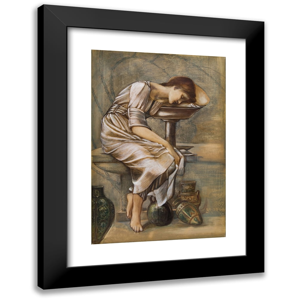 Sir Edward Coley Burne-Jones 11x14 Black Modern Framed Museum Art Print ...