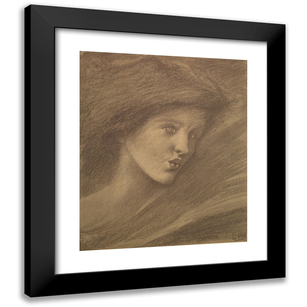 Sir Edward Coley Burne-Jones 12x14 Black Modern Framed Museum Art Print ...