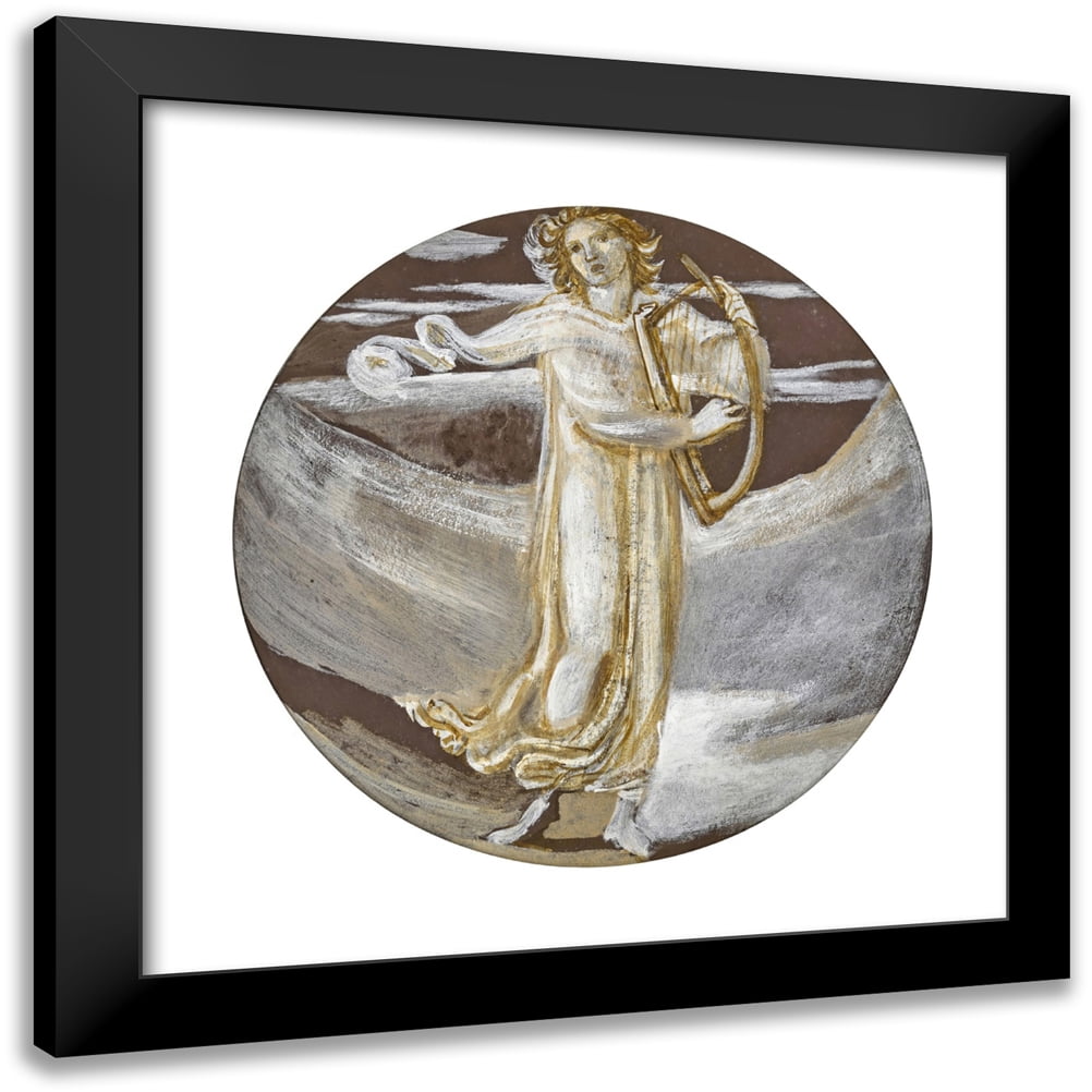Sir Edward Coley Burne-Jones 15x15 Black Modern Framed Museum Art Print ...
