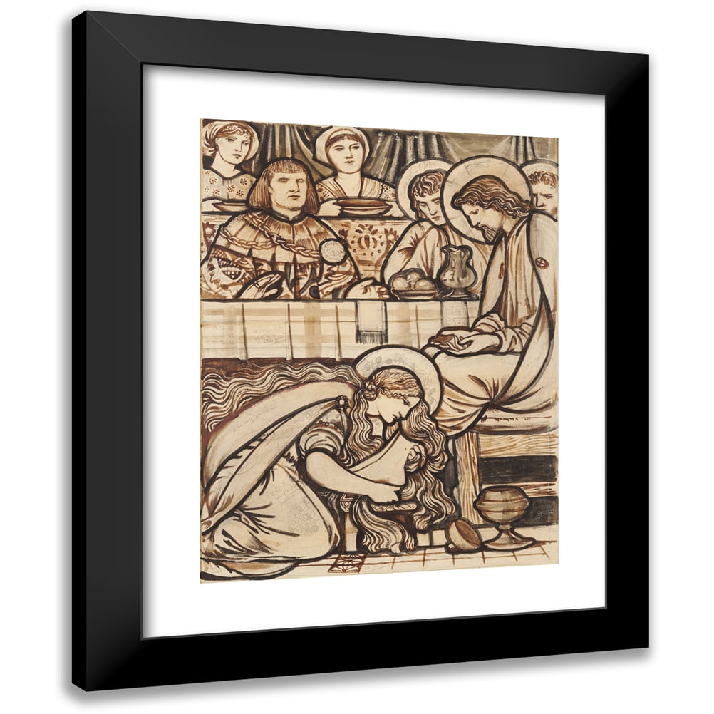 Sir Edward Coley Burne-Jones 15x18 Black Modern Framed Museum Art Print ...