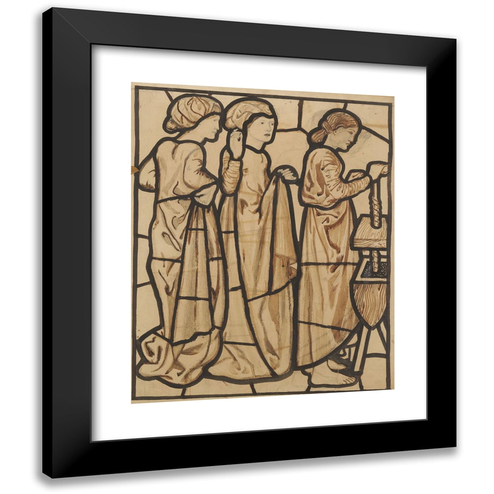 Sir Edward Coley Burne-Jones 15x18 Black Modern Framed Museum Art Print ...