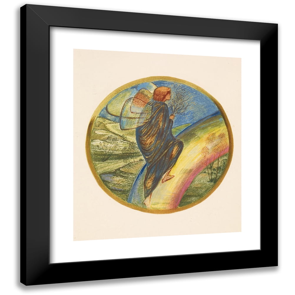Sir Edward Coley Burne-Jones 20x22 Black Modern Framed Museum Art Print ...