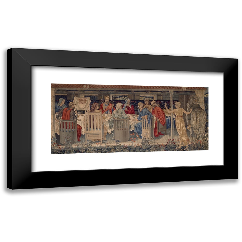 Sir Edward Coley Burne-Jones 24x13 Black Modern Framed Museum Art Print ...