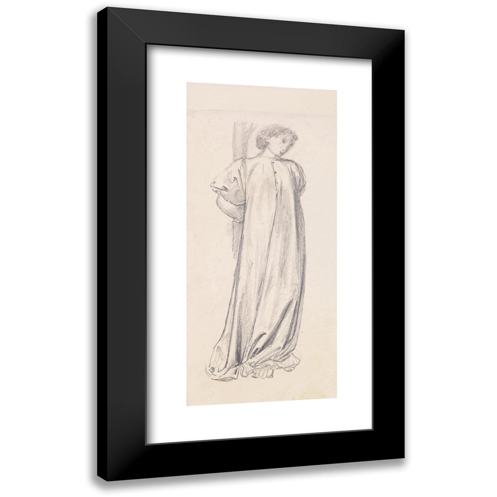 Sir Edward Coley Burne-Jones 8x14 Black Modern Framed Museum Art Print ...