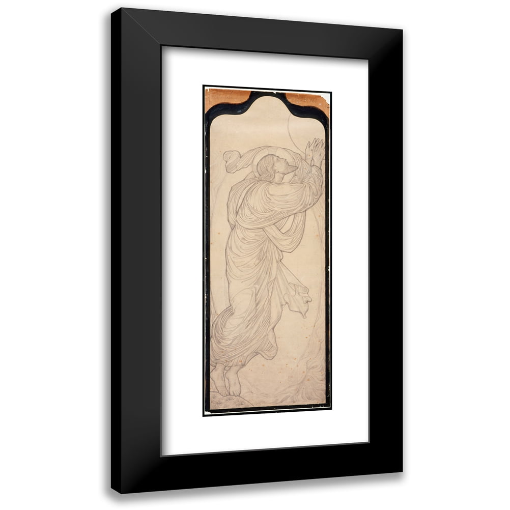 Sir Edward Coley Burne-Jones 8x14 Black Modern Framed Museum Art Print ...