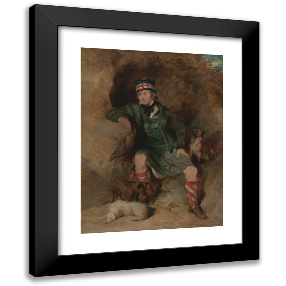 Sir Edwin Henry Landseer 12x14 Black Modern Framed Museum Art Print ...