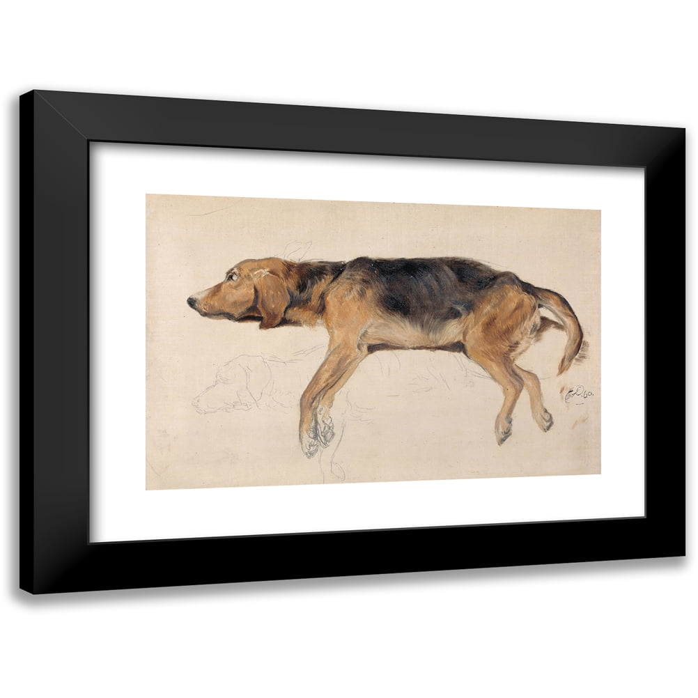 Sir Edwin Henry Landseer 14x11 Black Modern Framed Museum Art Print ...
