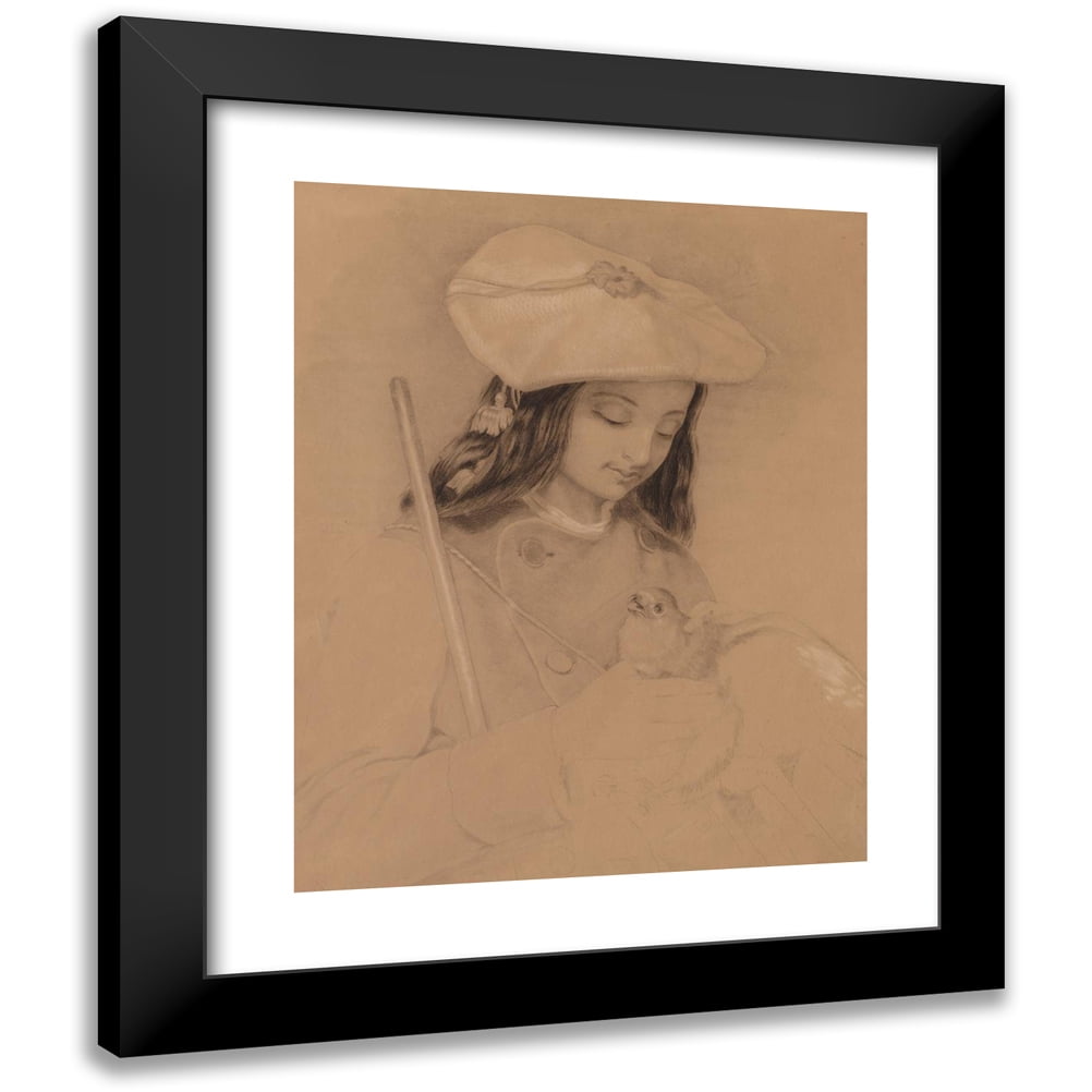 Sir Edwin Henry Landseer 15x18 Black Modern Framed Museum Art Print ...