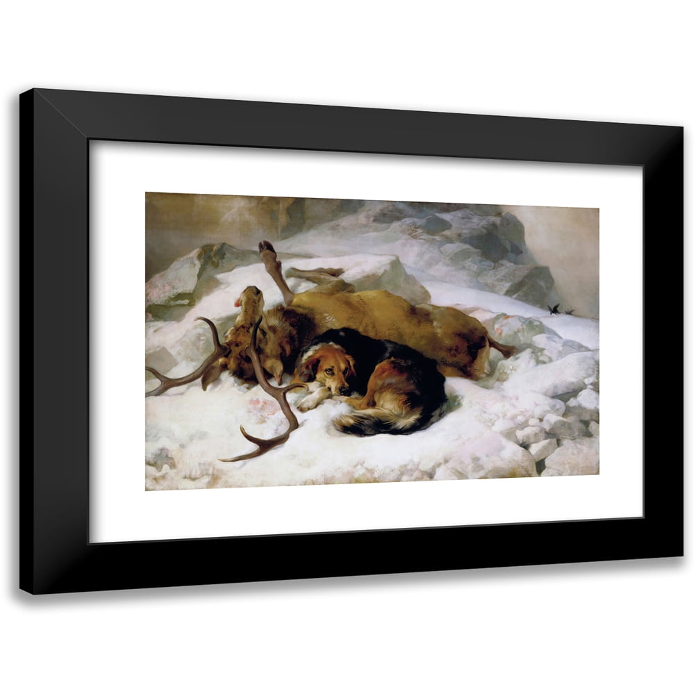 Sir Edwin Henry Landseer 18x13 Black Modern Framed Museum Art Print ...