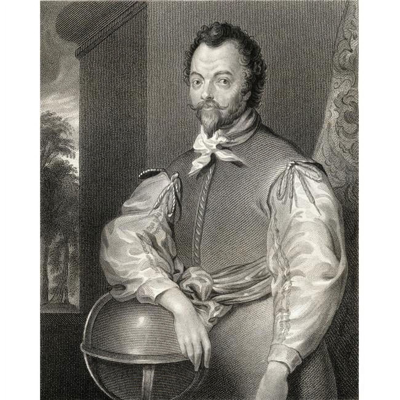 Sir Francis Drake C.1540 & 3 1596 English Admiral From The Book Lodge S ...