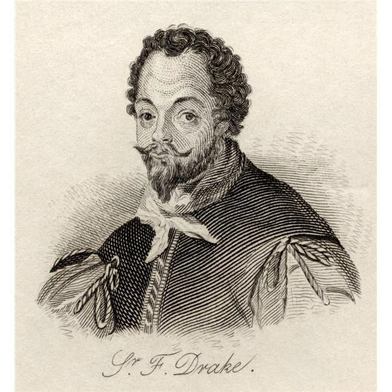 Sir Francis Drake C.1540 3-1596 Vice Admiral. English Privateer ...