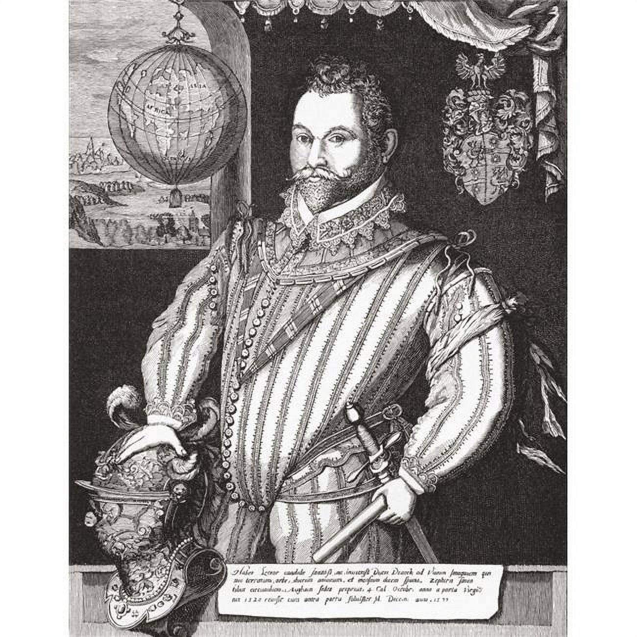 Sir Francis Drake Vice Admiral 1540 to 1596 English Sea Captain ...