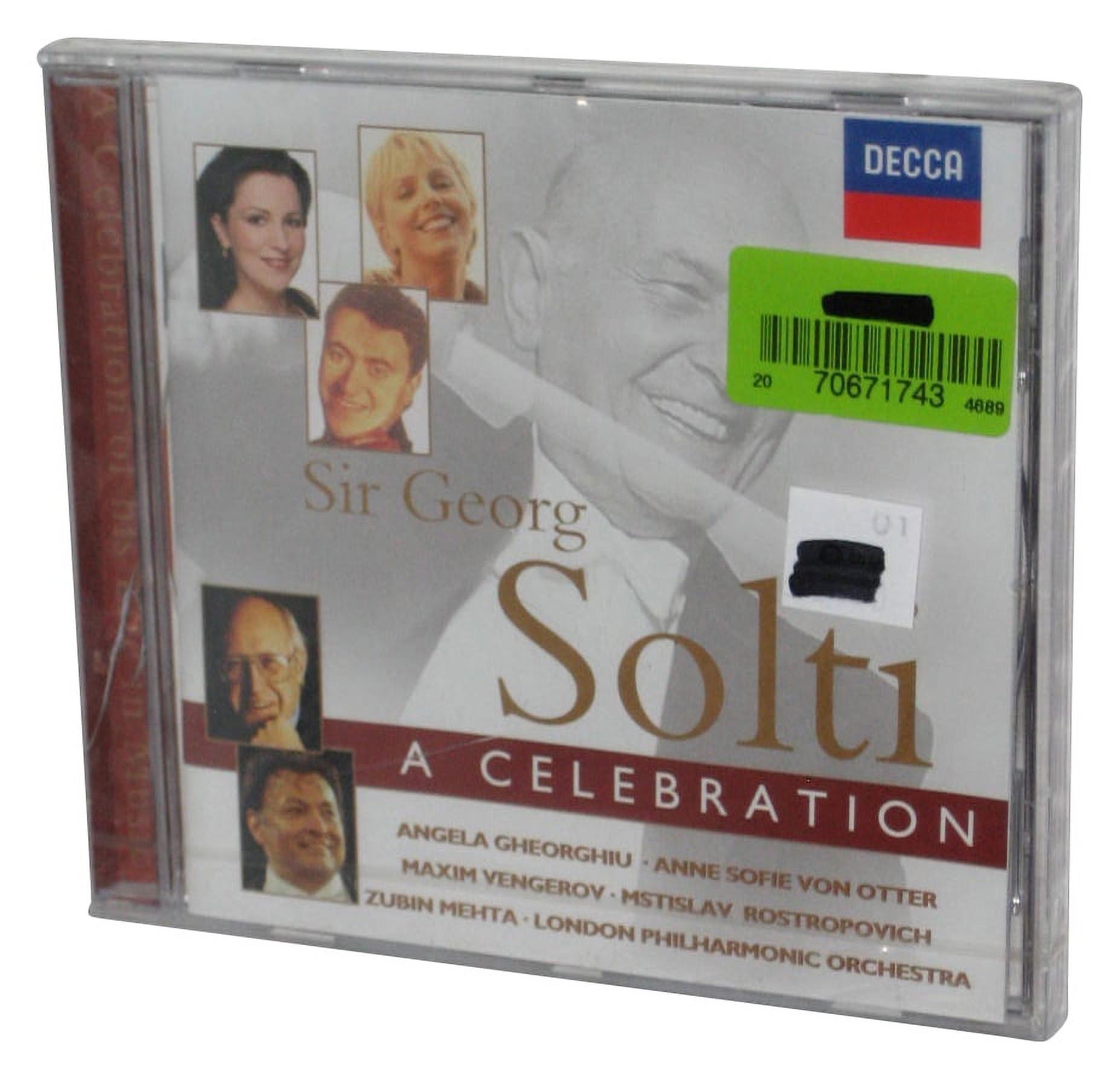 Sir Georg Solti: Celebration (1998) Decca Audio Music CD - (Cracked ...
