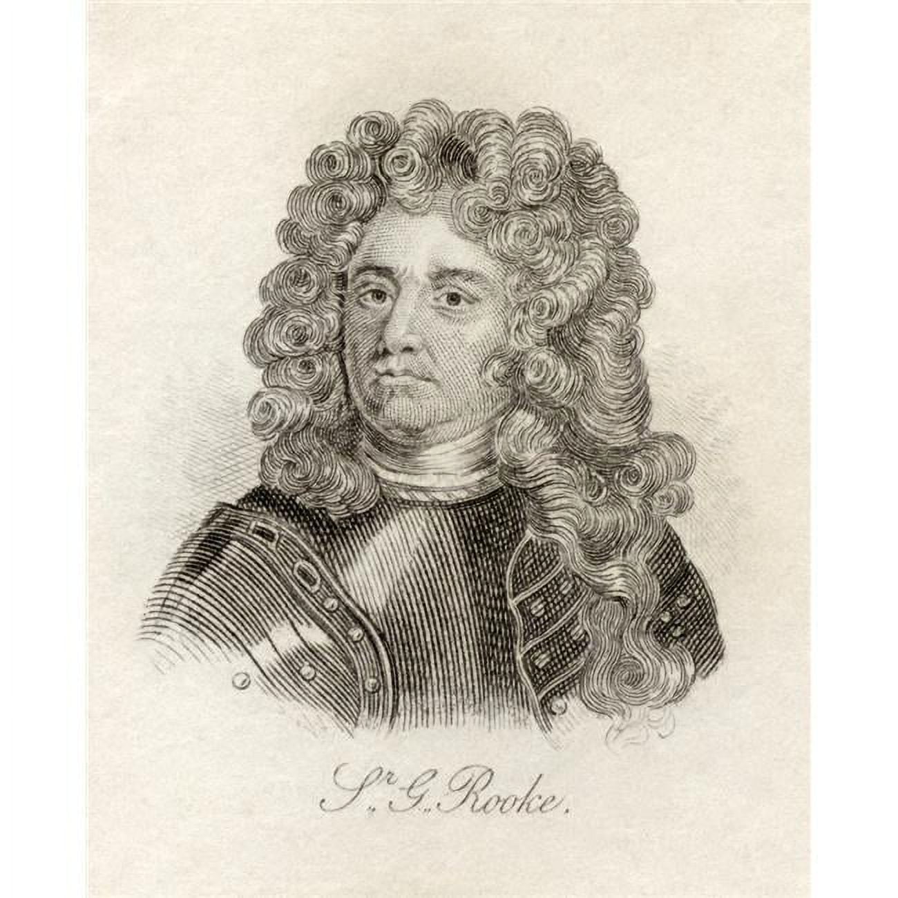 Sir George Rooke 1650 - 1709 English Naval Commander & Admiral From The ...