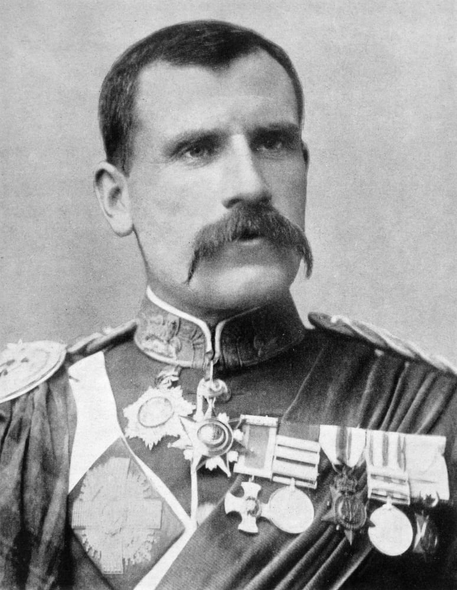 Sir Hector A. Macdonald N(1853-1903). British Soldier. Photographed ...