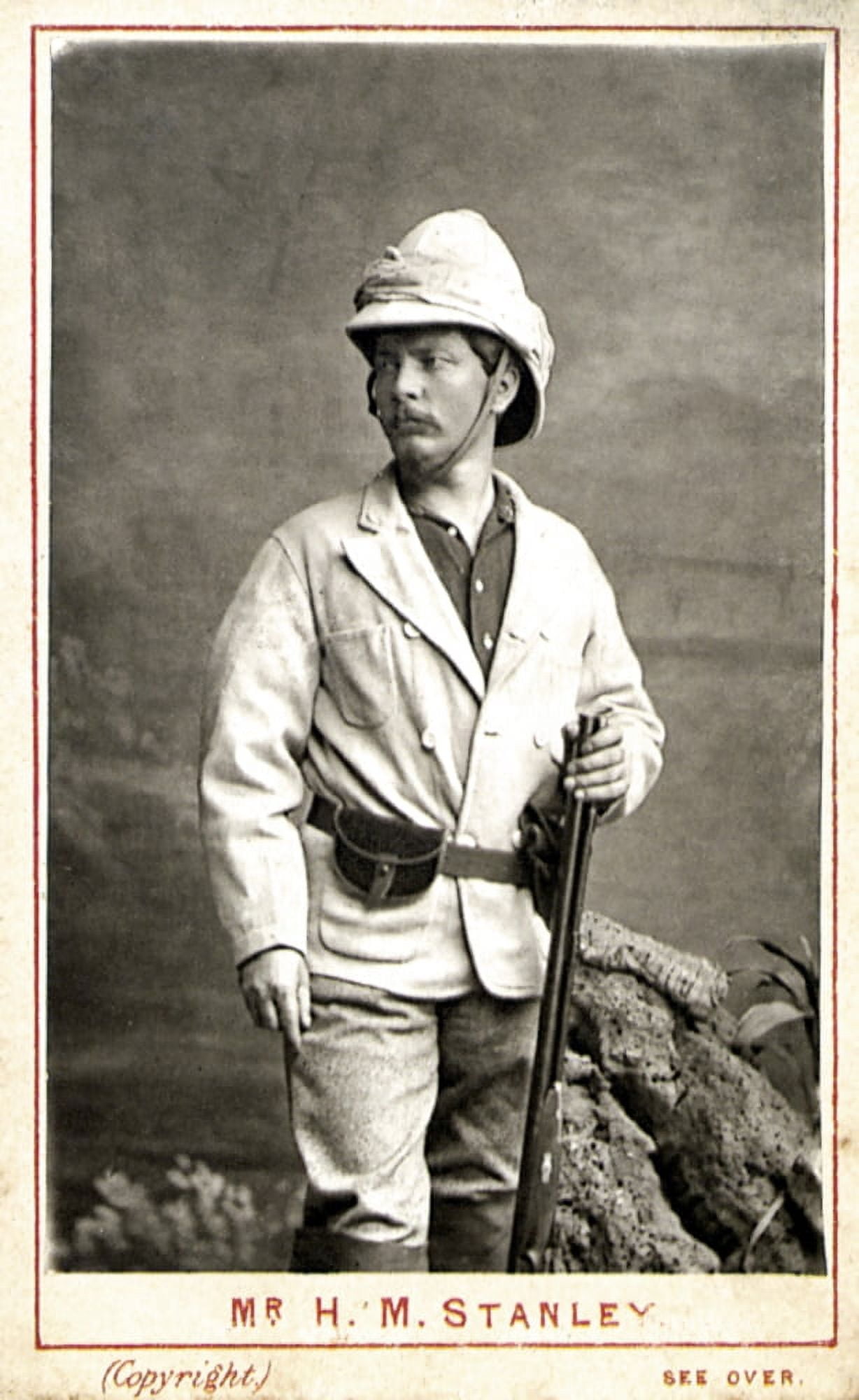 Sir Henry Morton Stanley N(1841-1904). English Journalist And Explorer ...
