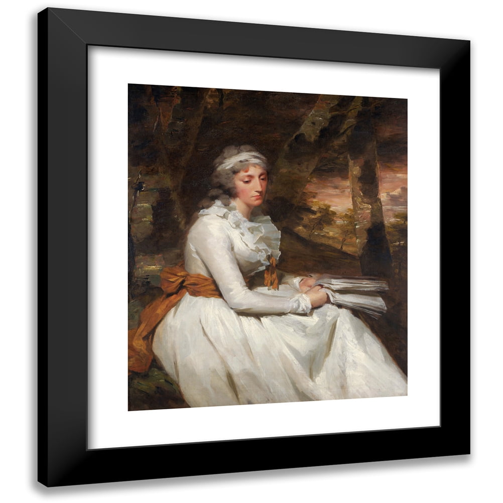 Sir Henry Raeburn 20x23 Black Modern Framed Museum Art Print Titled ...