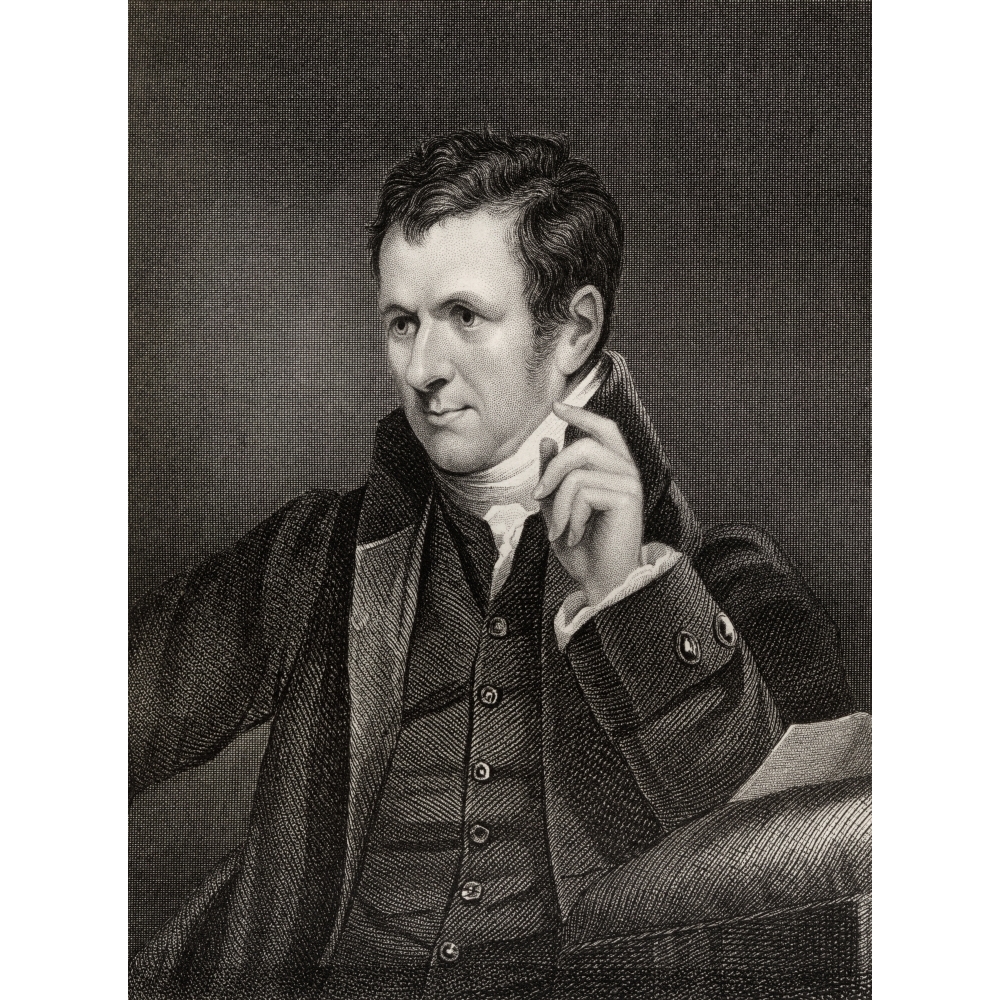 Sir Humphrey Davy Bart 1778-1829. English Chemist And Inventor ...