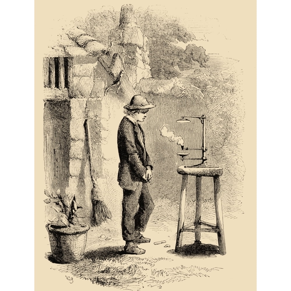 Sir Humphrey Davy. English Chemist And Inventor. Inventor Of The Davy ...