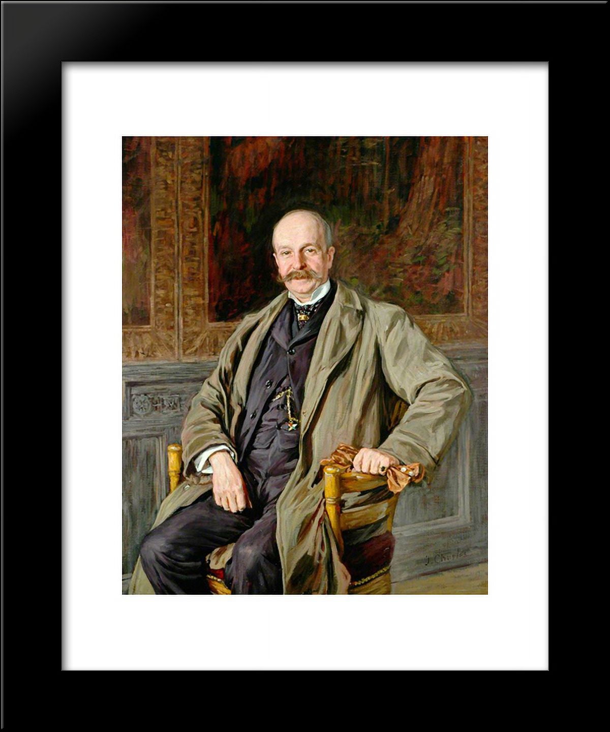 Sir John Arthur Godwin 20x24 Framed Art Print by James Charles ...