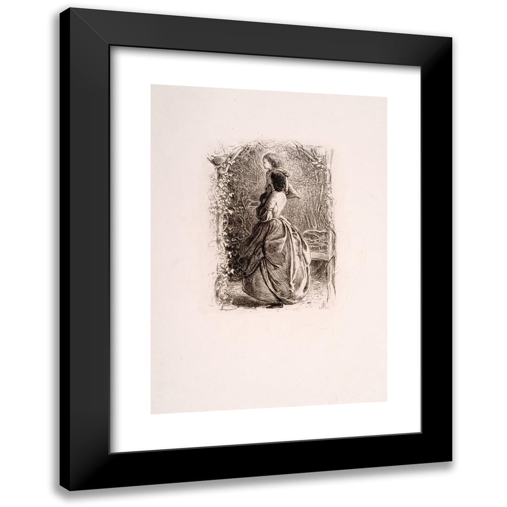 Sir John Everett Millais 11x14 Black Modern Framed Museum Art Print ...