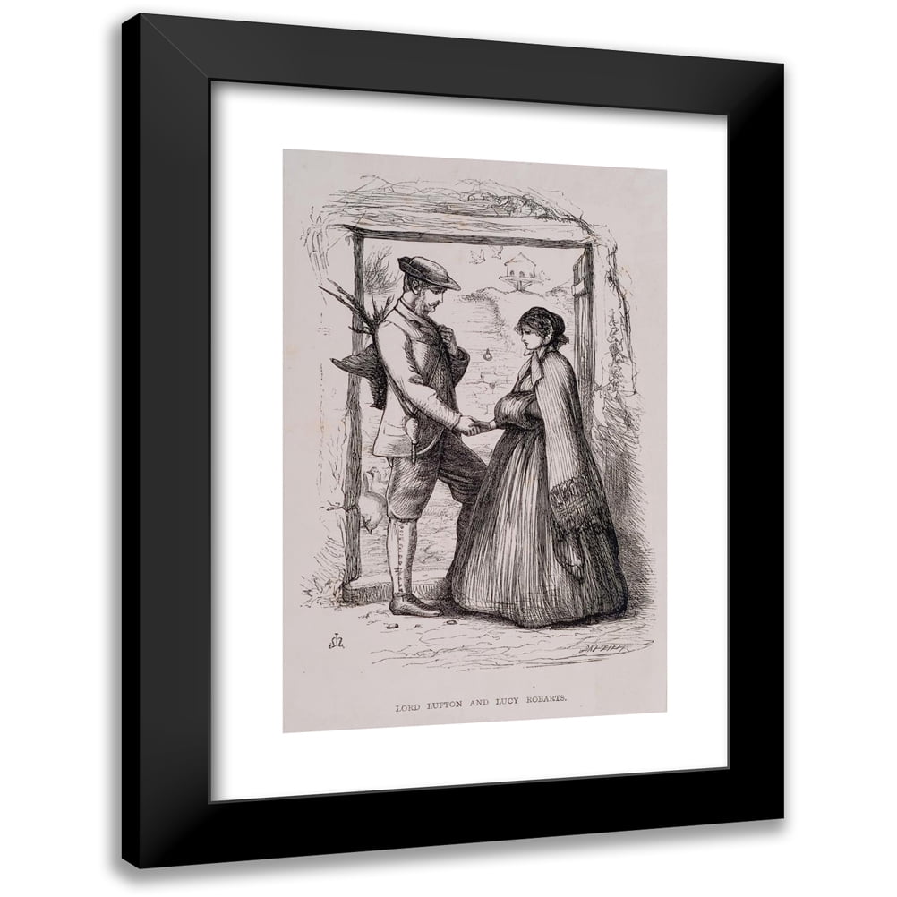 Sir John Everett Millais 11x14 Black Modern Framed Museum Art Print ...