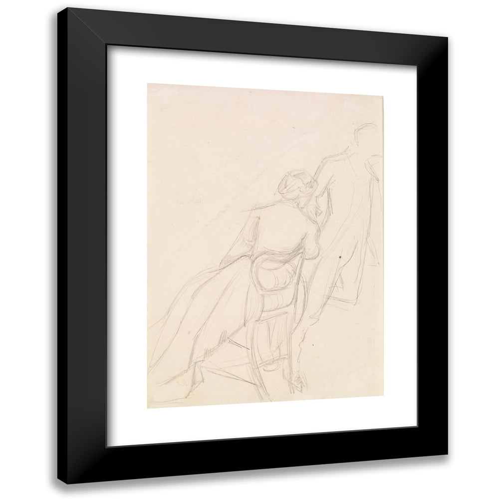 Sir John Everett Millais 11x14 Black Modern Framed Museum Art Print ...