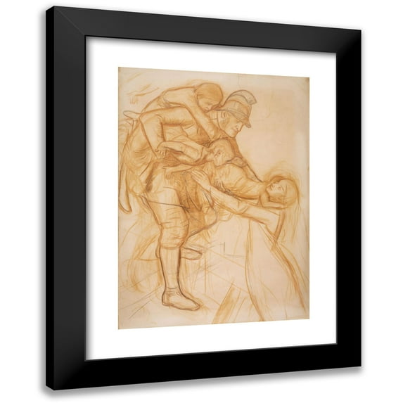 Sir John Everett Millais 11x14 Black Modern Framed Museum Art Print ...