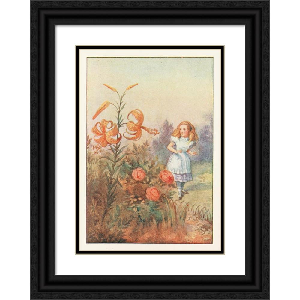 Sir John Tenniel 11x14 Black Ornate Wood Framed Double Matted Museum ...
