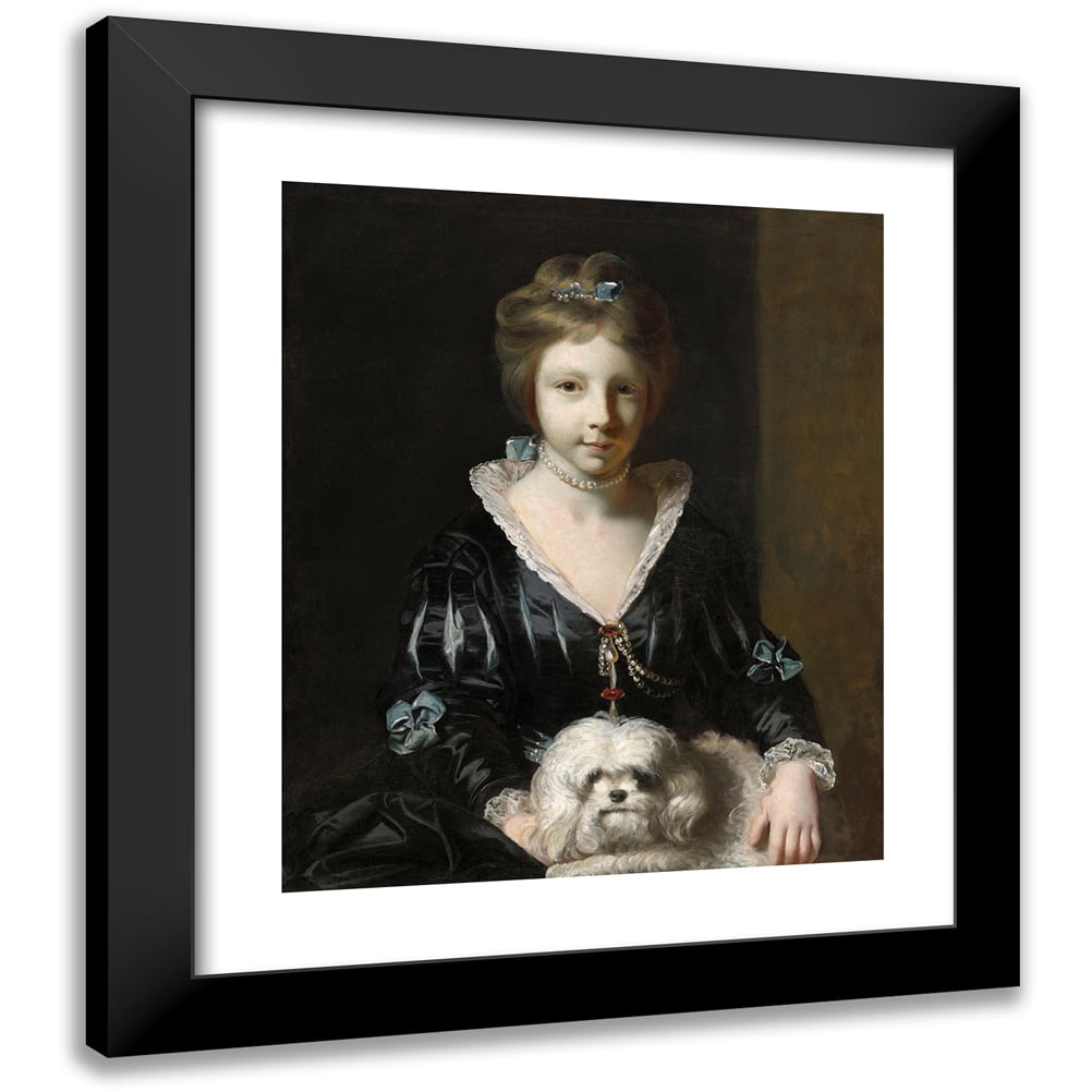 Sir Joshua Reynolds 12x14 Black Modern Framed Museum Art Print Titled ...