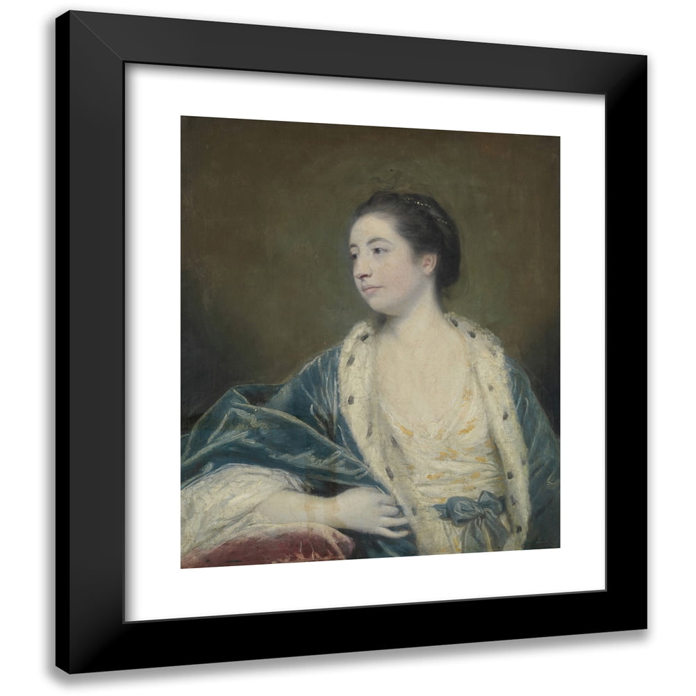Sir Joshua Reynolds 12x14 Black Modern Framed Museum Art Print Titled ...