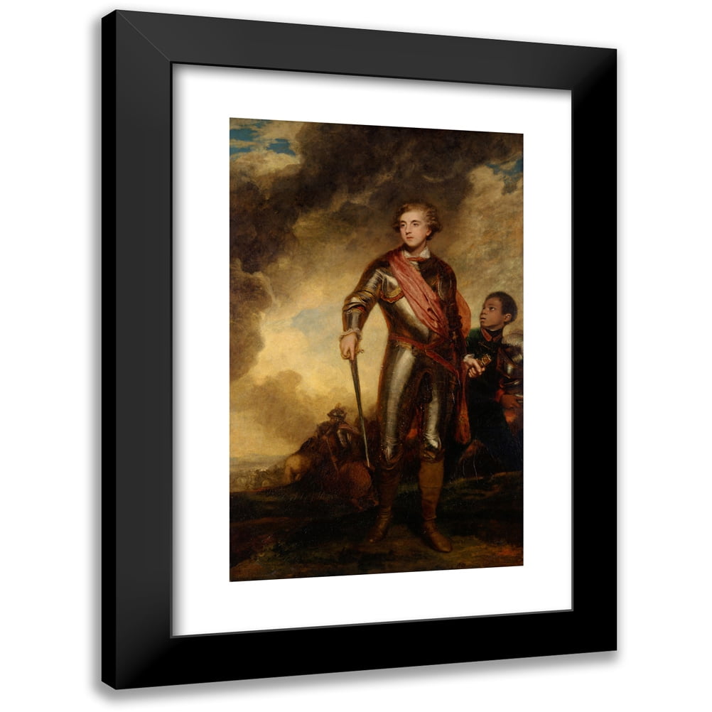Sir Joshua Reynolds 13x18 Black Modern Framed Museum Art Print Titled - Charles Stanhope, 3rd ...