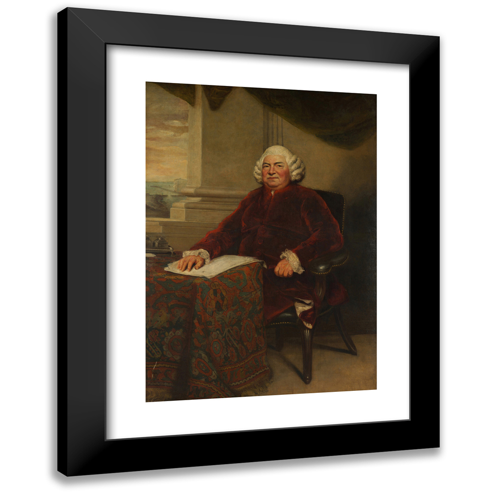 Sir Joshua Reynolds 14x18 Black Modern Framed Museum Art Print Titled ...