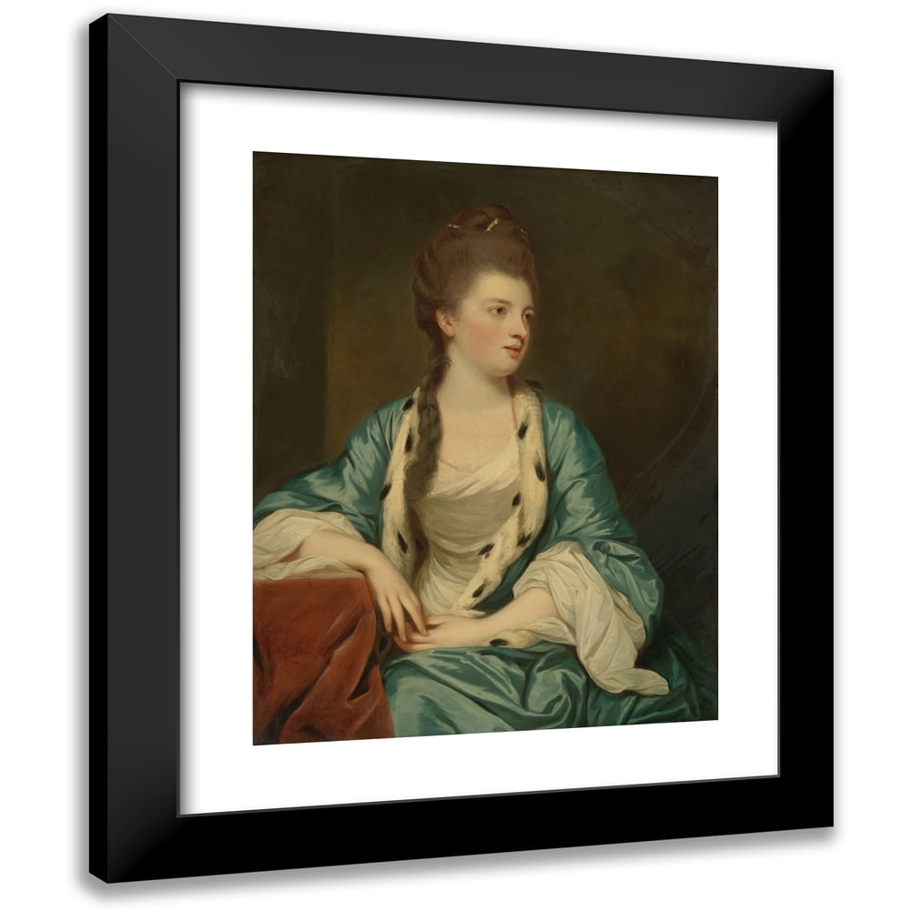Sir Joshua Reynolds 19x24 Black Modern Framed Museum Art Print Titled ...