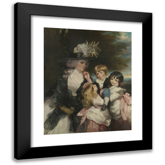 Sir Joshua Reynolds 20x24 Black Modern Framed Museum Art Print Titled ...