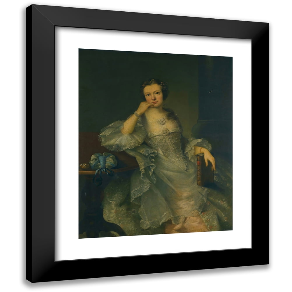Sir Joshua Reynolds 20x24 Black Modern Framed Museum Art Print Titled ...