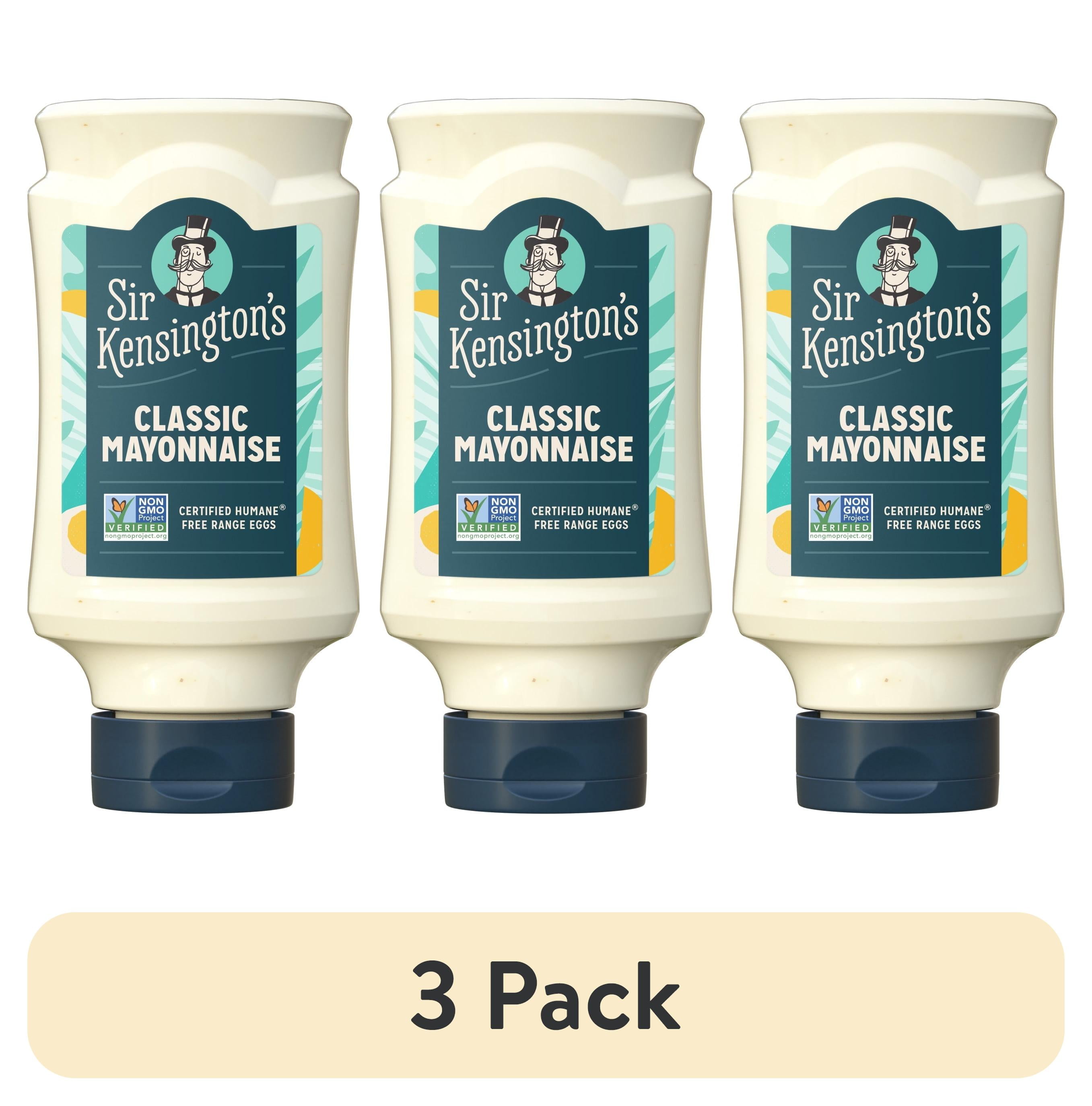 (3 pack) Sir Kensington's Gluten Free Classic Mayonnaise, Condiments ...