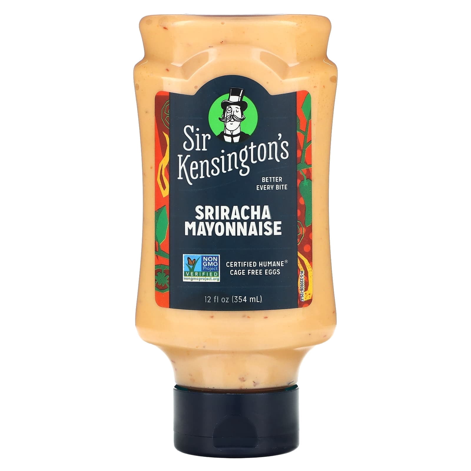 Sir Kensington's Keto & Paleo Sriracha Mayonnaise Gluten-Free Condiment ...