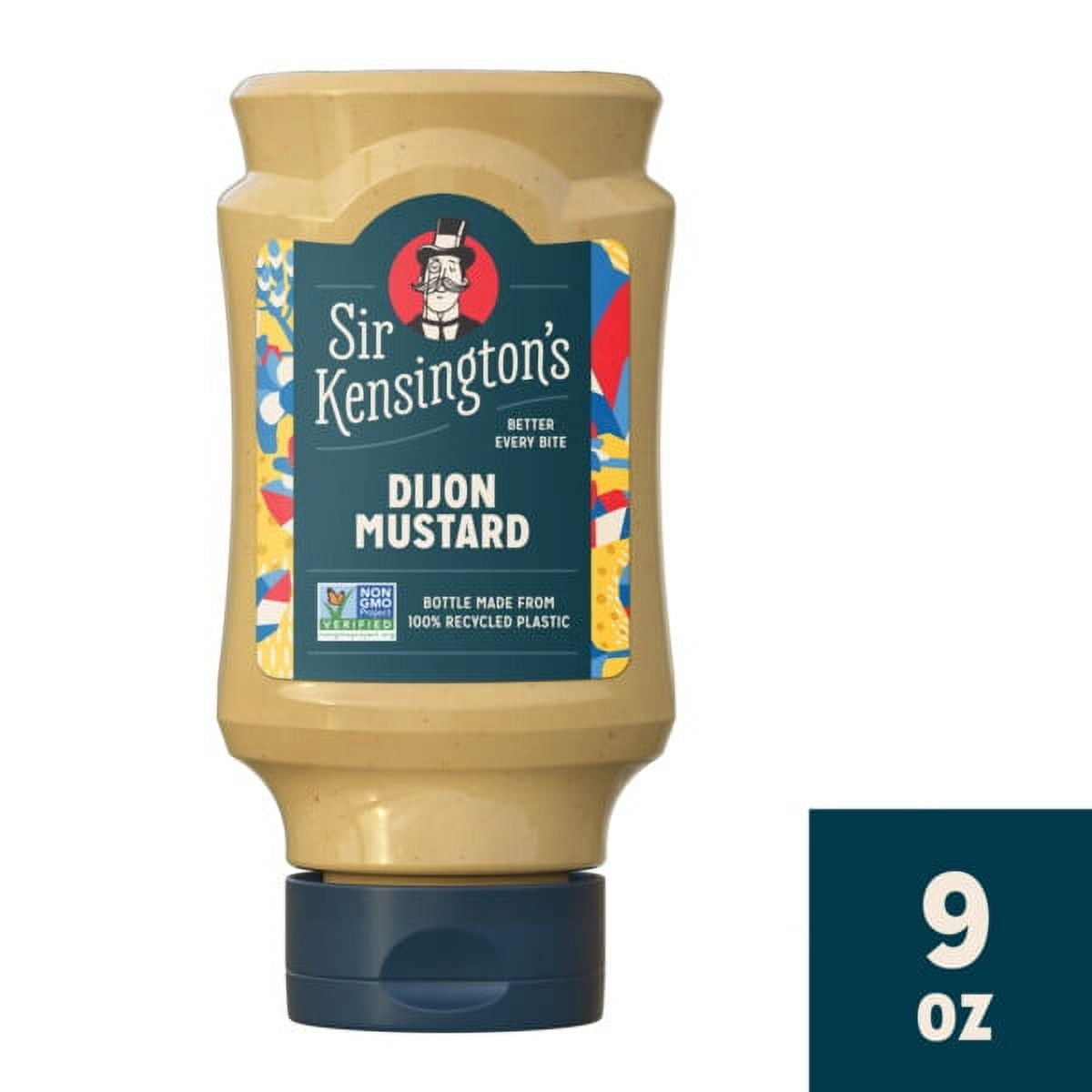 Sir Kensington's Mustard, Dijon, 9 oz Pack Of 6 - Walmart.com
