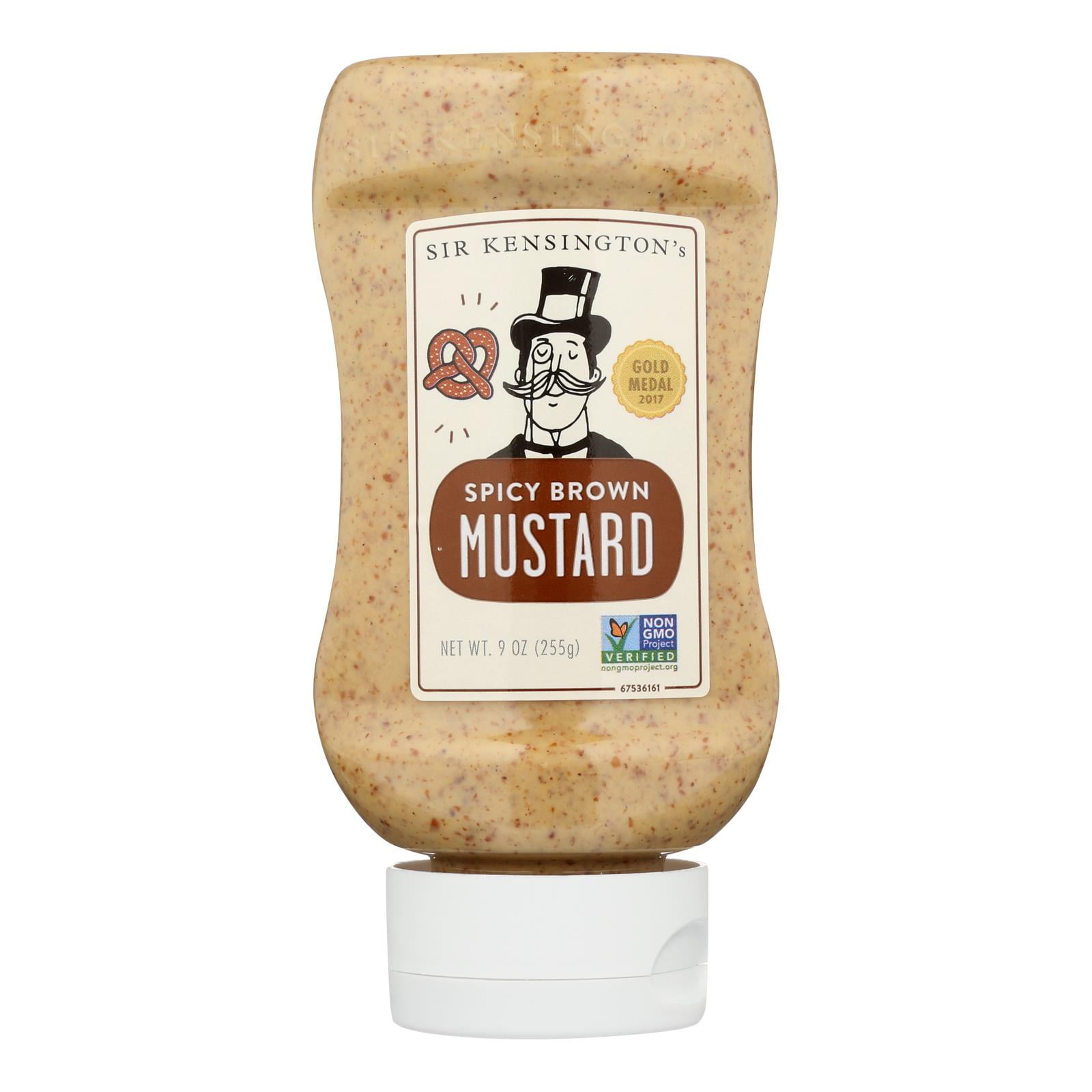Sir Kensington's Spicy Brown Distilled Mustard - 6 Pack - 9 Oz ...
