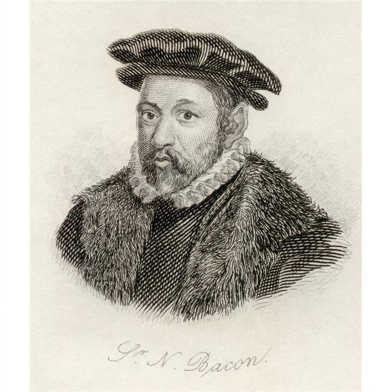 Sir Nicholas Bacon 1510 - 1579 English Politician & Lord Keeper of The ...