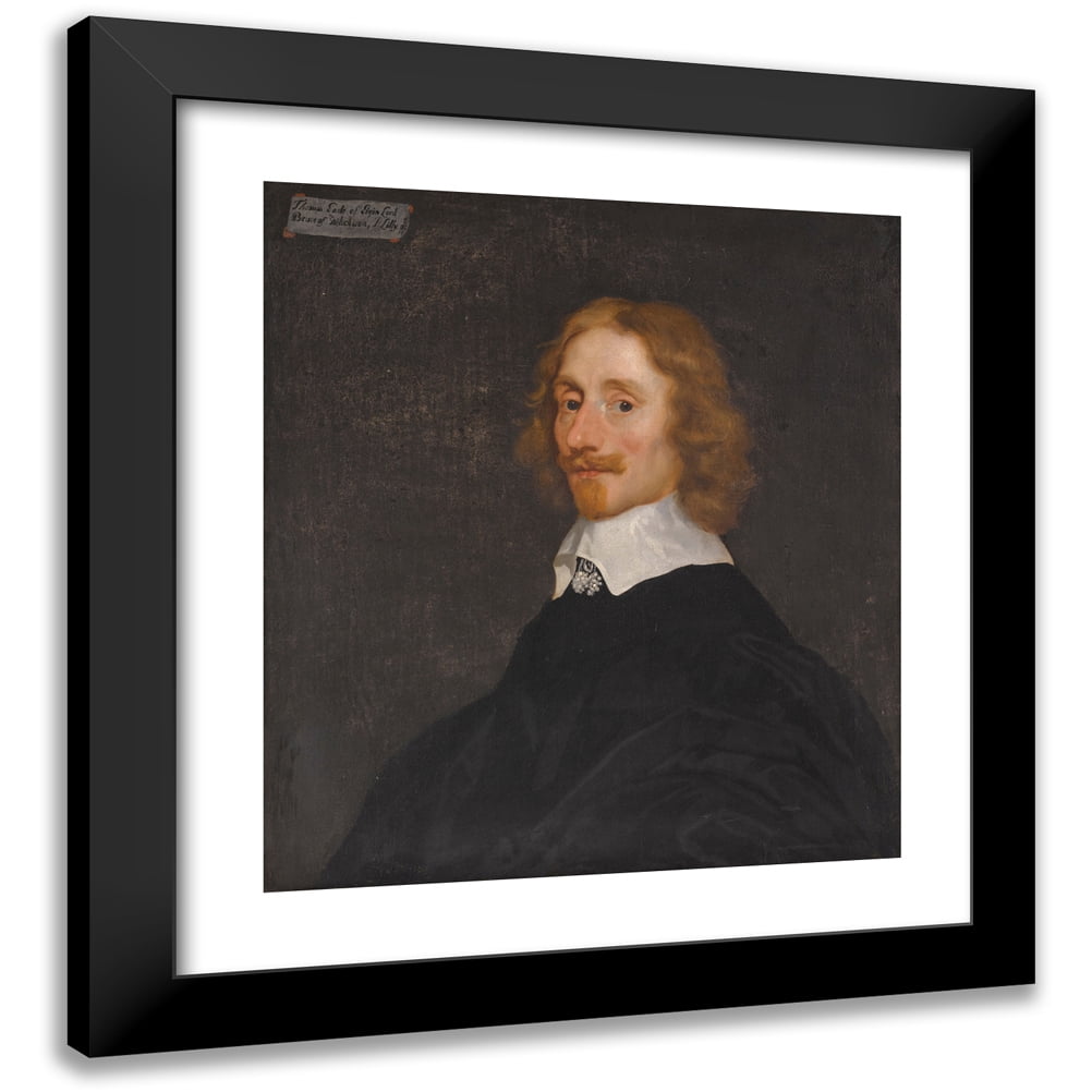 Sir Peter Lely 20x22 Black Modern Framed Museum Art Print Titled ...