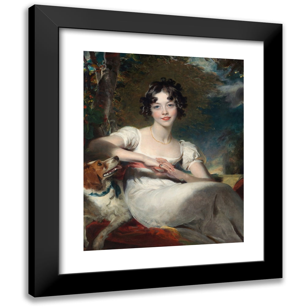 Sir Thomas Lawrence 12x14 Black Modern Framed Museum Art Print Titled ...