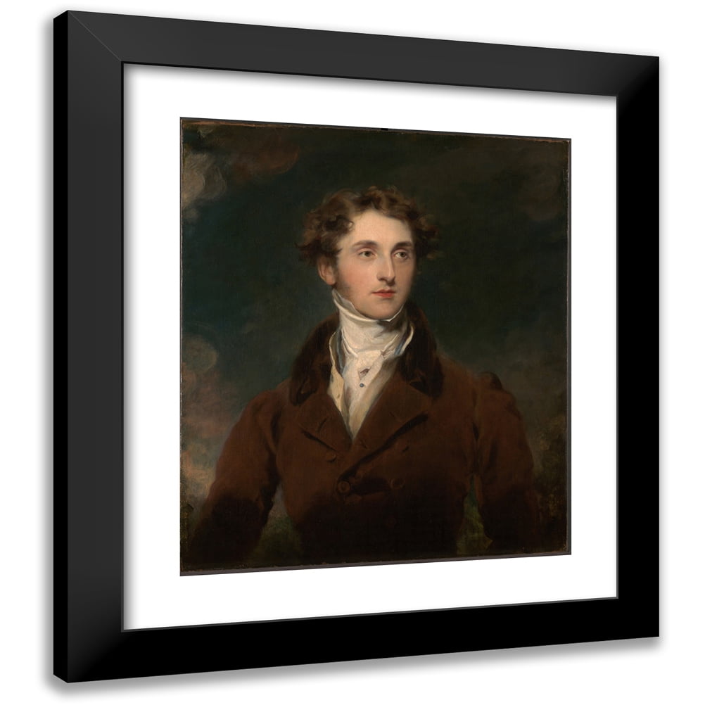 Sir Thomas Lawrence 12x14 Black Modern Framed Museum Art Print Titled ...