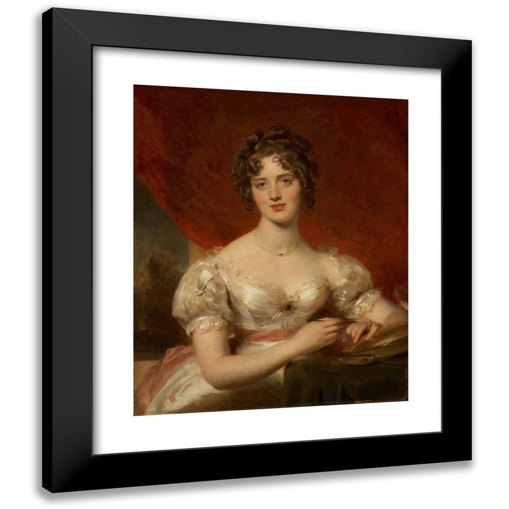 Sir Thomas Lawrence 12x14 Black Modern Framed Museum Art Print Titled ...