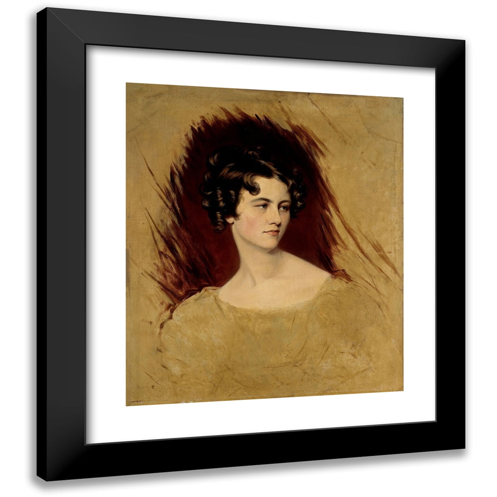 Sir Thomas Lawrence 12x14 Black Modern Framed Museum Art Print Titled ...