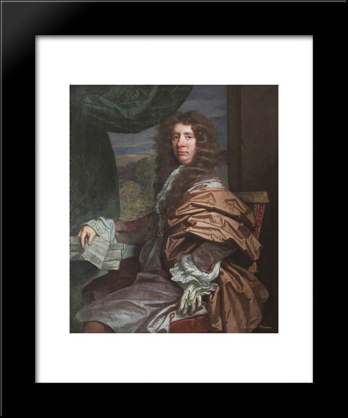 Sir Thomas Vernon of Twickenham Park 20x24 Framed Art Print by Riley ...
