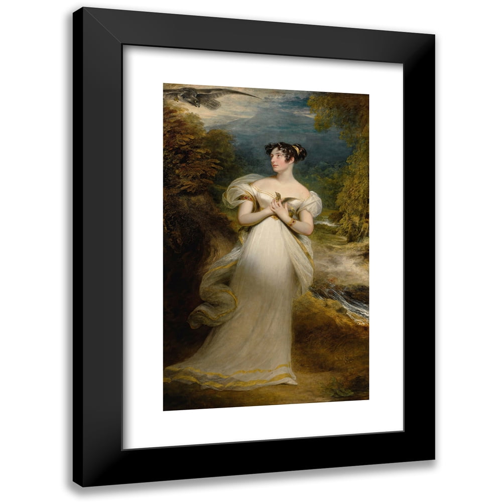 Sir William Beechey 10x14 Black Modern Framed Museum Art Print Titled ...